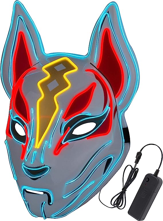 FORTNITE FOX LED LIGHT UP MASK – Eyes Of The World
