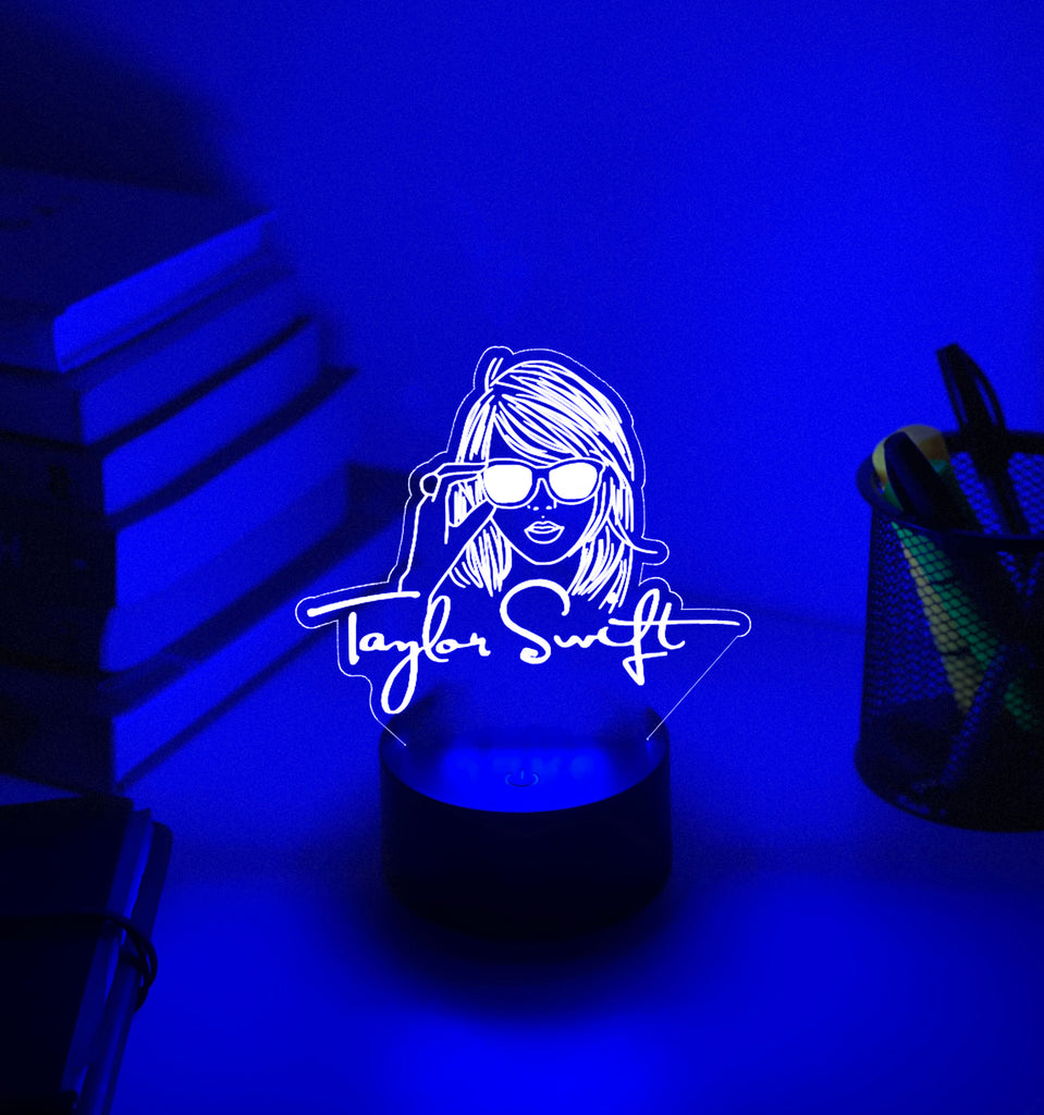 TAYLOR SWIFT MUSIC 3D NIGHT LIGHT – Eyes Of The World