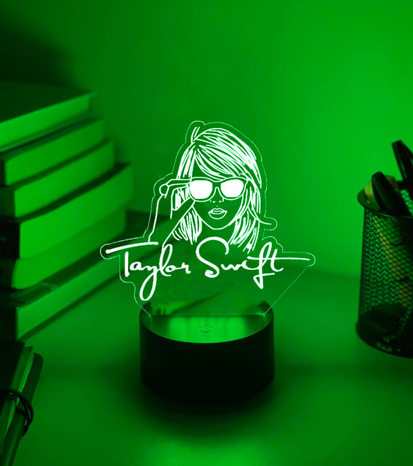 TAYLOR SWIFT MUSIC 3D NIGHT LIGHT – Eyes Of The World
