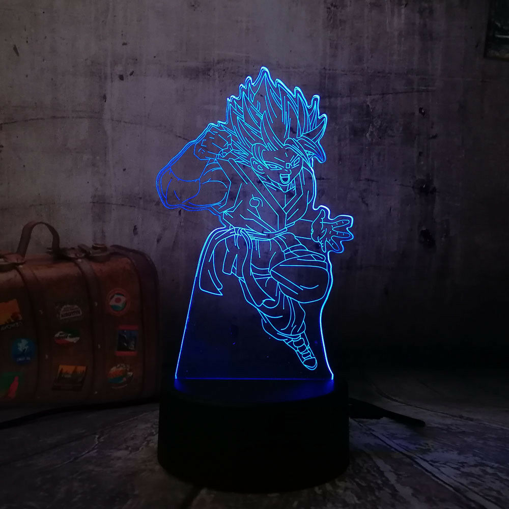 GOKU SAIYAN DRAGON BALL Z 3D NIGHT LIGHT – Eyes Of The World
