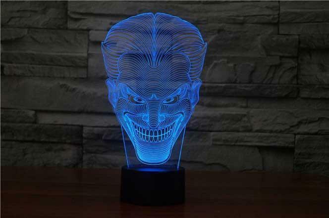JOKER DC 3D NIGHT LIGHT – Eyes Of The World