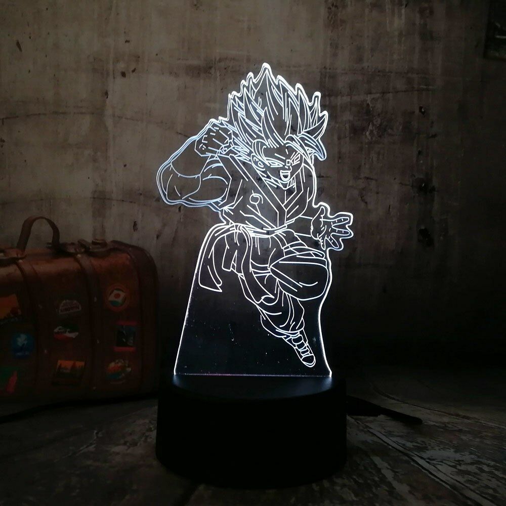 GOKU SAIYAN DRAGON BALL Z 3D NIGHT LIGHT – Eyes Of The World