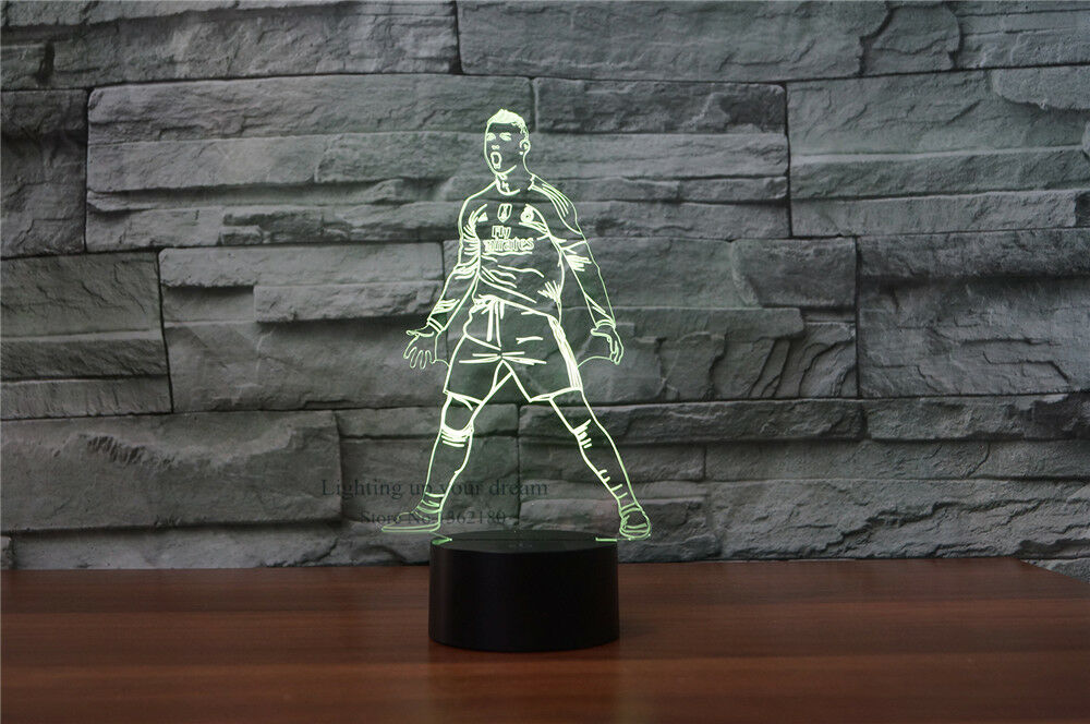 Cristiano Ronaldo CR7 3D NIGHT LIGHT – Eyes Of The World