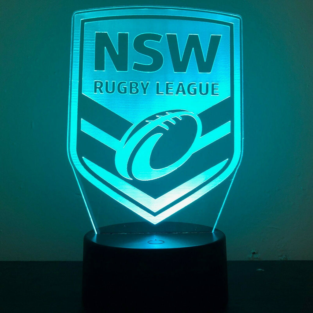 NSW BLUES STATE OF ORIGIN NRL 3D NIGHT LIGHT – Eyes Of The World