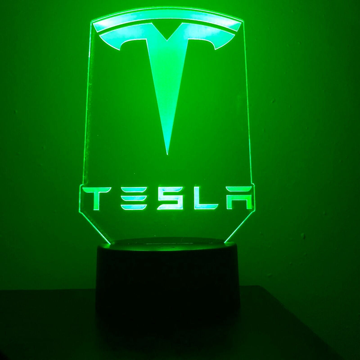 TESLA MOTORS ELECTRIC 3D NIGHT LIGHT – Eyes Of The World