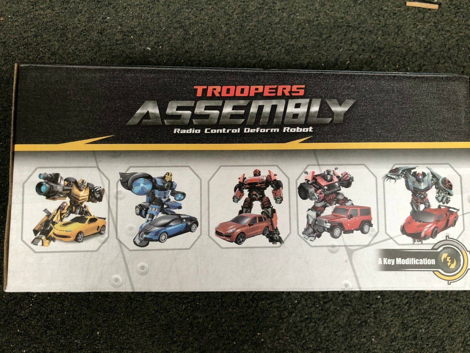 TRANSFORMER REMOTE CONTROL CAR - BUMBLEBEE, SIDESWIPE AND DRIFT – Eyes ...