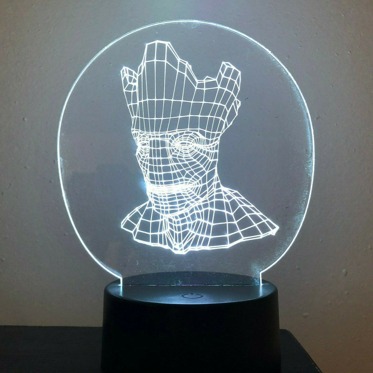 GROOT HEAD 3D NIGHT LIGHT – Eyes Of The World