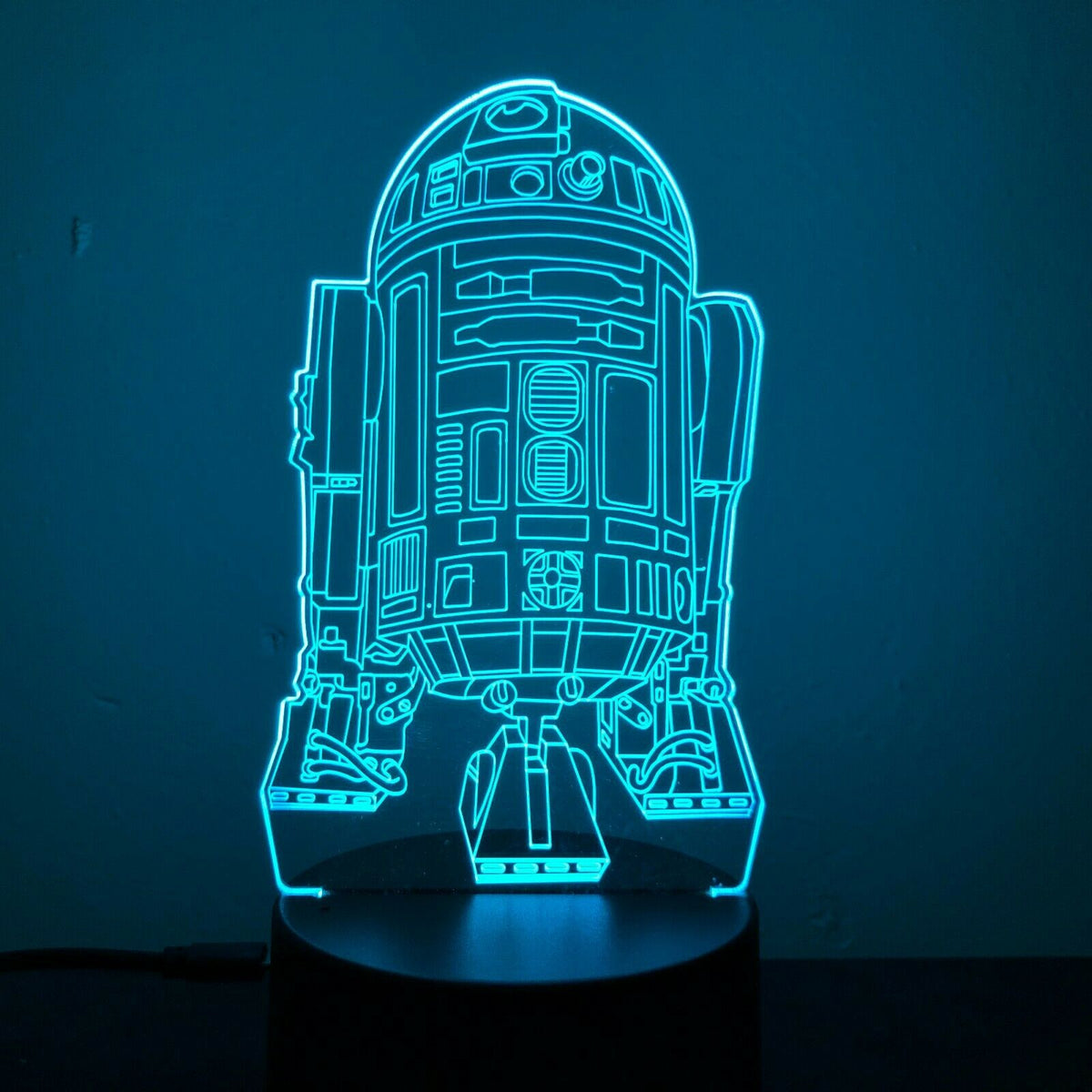 R2D2 DROID STAR WARS 3D NIGHT LIGHT – Eyes Of The World