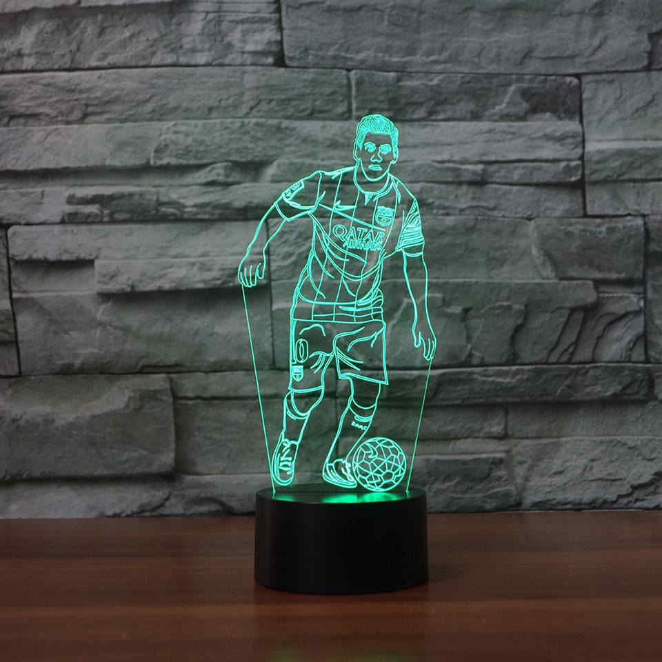 MESSI LIONEL BARCELONA 3D NIGHT LIGHT – Eyes Of The World