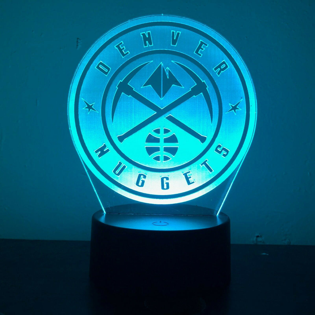 DENVER NUGGETS NBA BASKETBALL 3D NIGHT LIGHT – Eyes Of The World