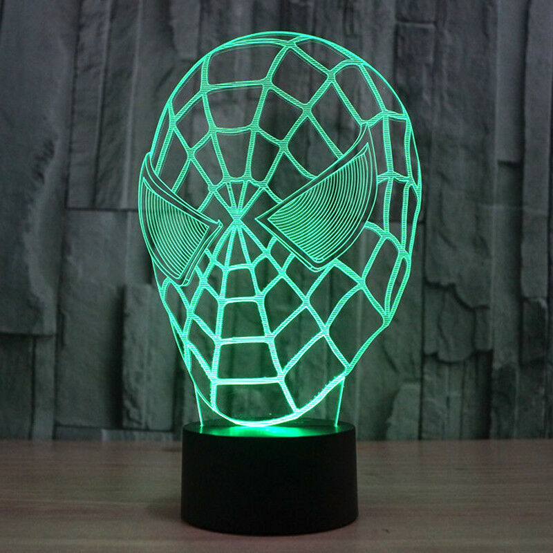 SPIDERMAN AVENGERS MARVEL 3D NIGHT LIGHT – Eyes Of The World