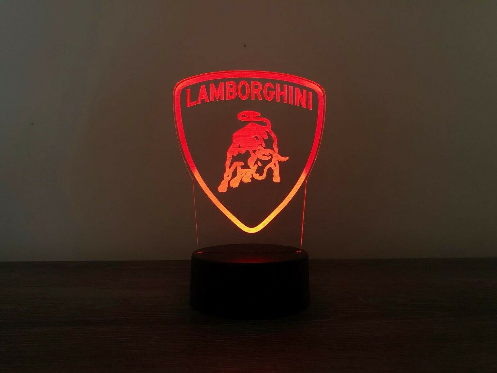 LAMBORGHINI LOGO 3D NIGHT LIGHT – Eyes Of The World