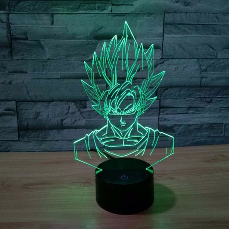 GOKU DRAGON BALL Z 3D NIGHT LIGHT – Eyes Of The World
