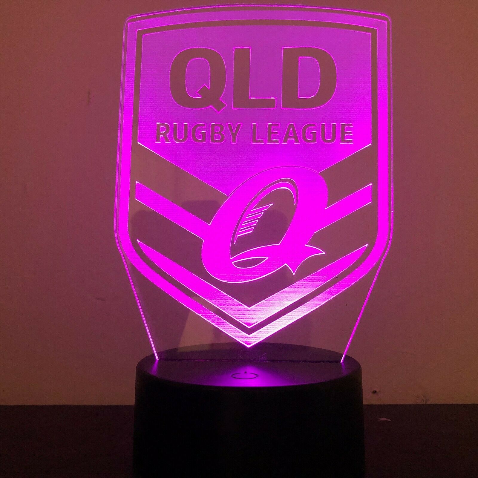 QLD MAROONS STATE OF ORIGIN NRL 3D NIGHT LIGHT – Eyes Of The World