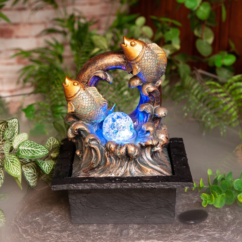 GONE FISHING WATER FEATURE – Eyes Of The World