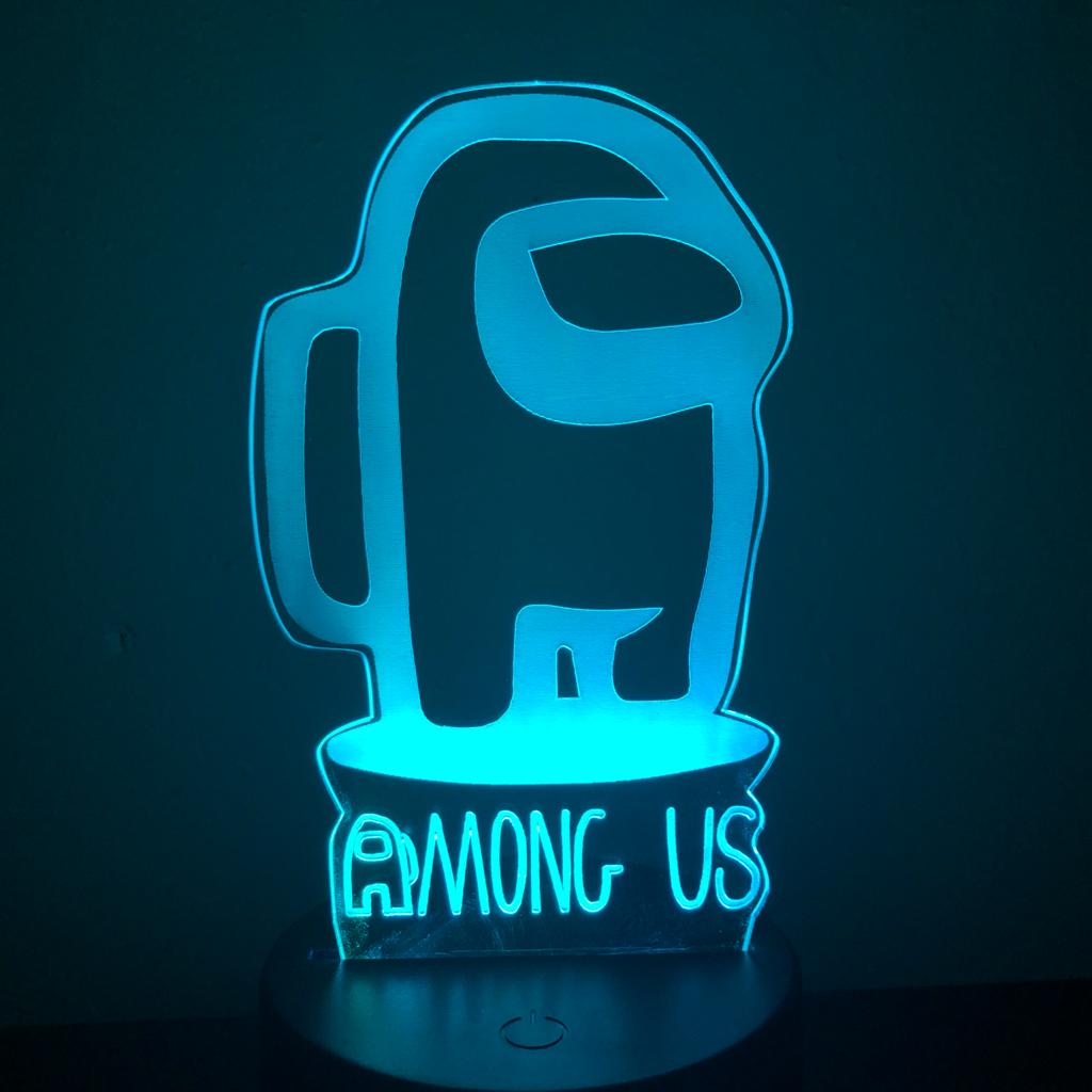AMONG US 3D NIGHT LIGHT – Eyes Of The World