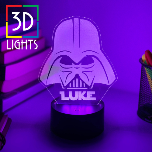 DARTH VADER STAR WARS 3D NIGHT LIGHT – Eyes Of The World