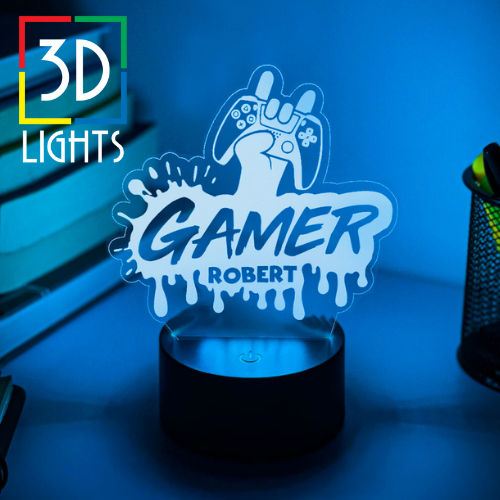 GAMER 3D NIGHT LIGHT – Eyes Of The World