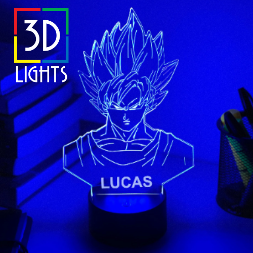 GOKU DRAGON BALL Z 3D NIGHT LIGHT – Eyes Of The World